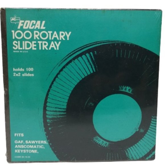 FOCAL | Office | Vintage Focal 0 Rotary Slide Projector Tray Nos | Poshmark